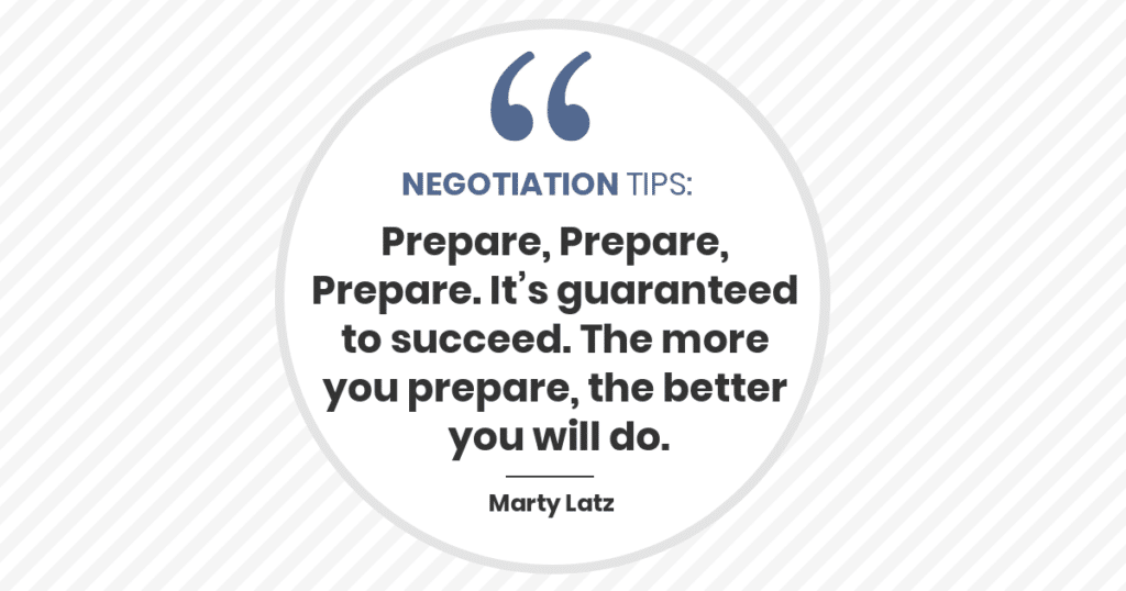 The Power of Preparation Always Makes a Difference • Expert Negotiator